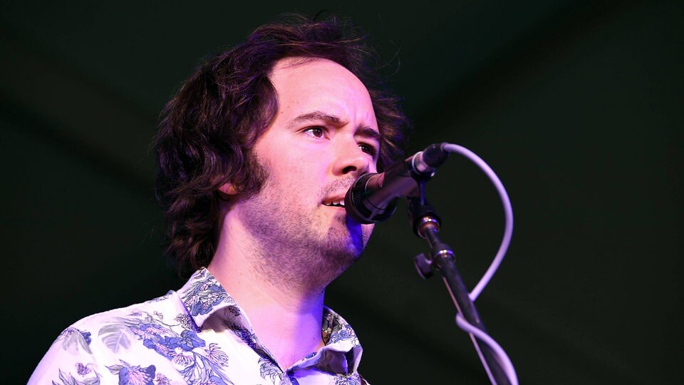 Andrew Marlin von der Band Watchhouse in der MDR KULTUR Studiosession ...