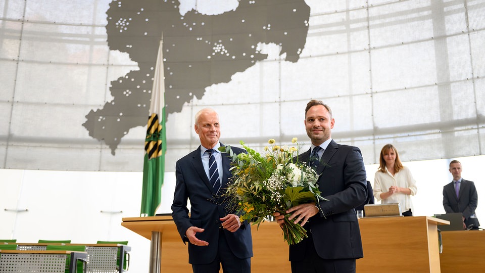 Dierks wird Landtagspräsident in Sachsen, Streit um Vize-Posten | MDR.DE