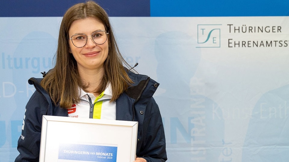 Nach Einsatz bei den Special Olympics: Christin Hertwig aus Arnstadt ...