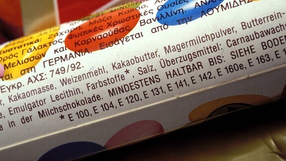 E-Stoffe in Lebensmitteln erhöhen das Risiko für Herz-Kreislauf-Erkrankungen | MDR.DE