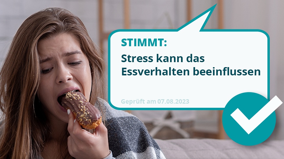 ️ Stimmt: Stress kann das Essverhalten beeinflussen | MDR.DE