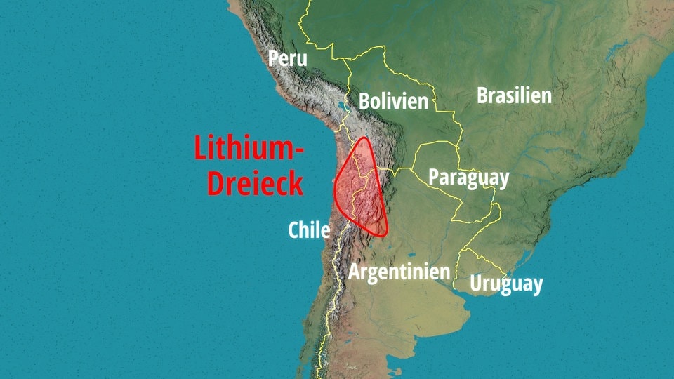 Deutschland will am "Lithium-Dreieck" in Südamerika teilhaben | MDR.DE